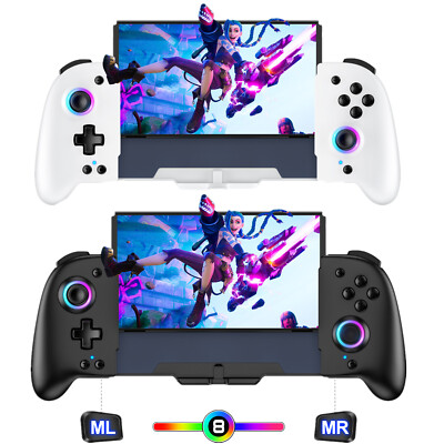 Switch Controllers for Nintendo Switch/OLED, One-Piece Joypad Gamepad ...