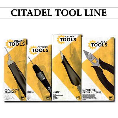 Citadel Tool Line • Detail Cutters , Knife , Drill , Mouldline Remover ...