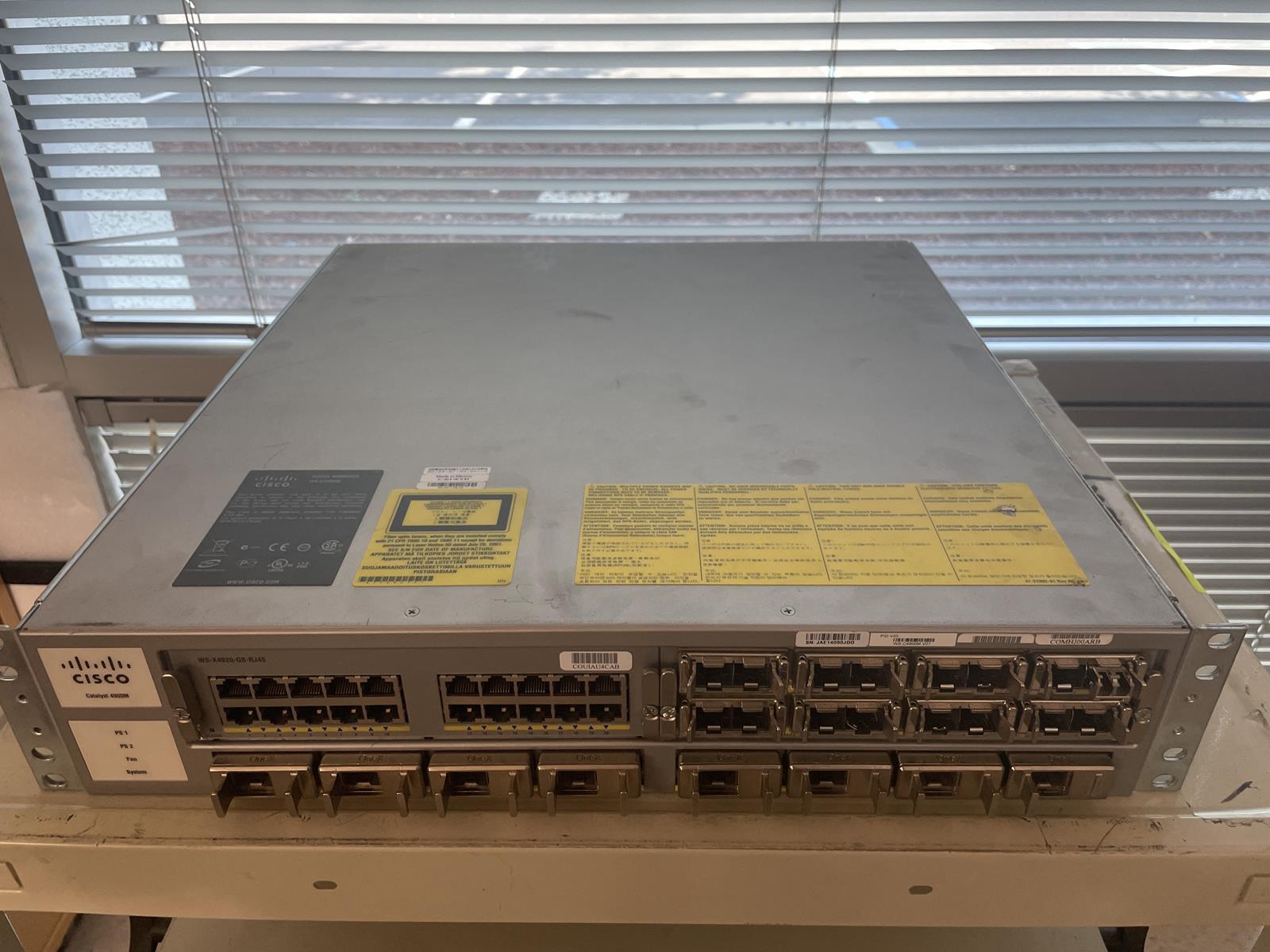 Cisco Catalyst 4900M 20-port 10/100/1000 RJ-45 Half Card for sale ...