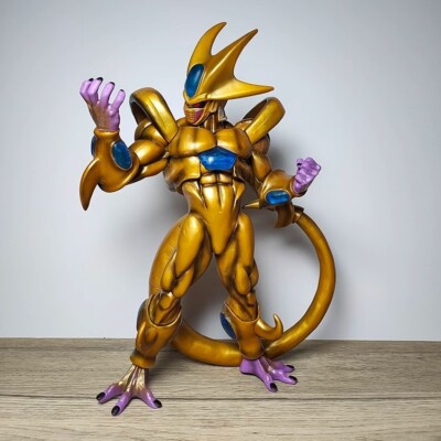 Golden Cooler Dragonball Z Model Statue Action Figure Figurine 12.5 ...