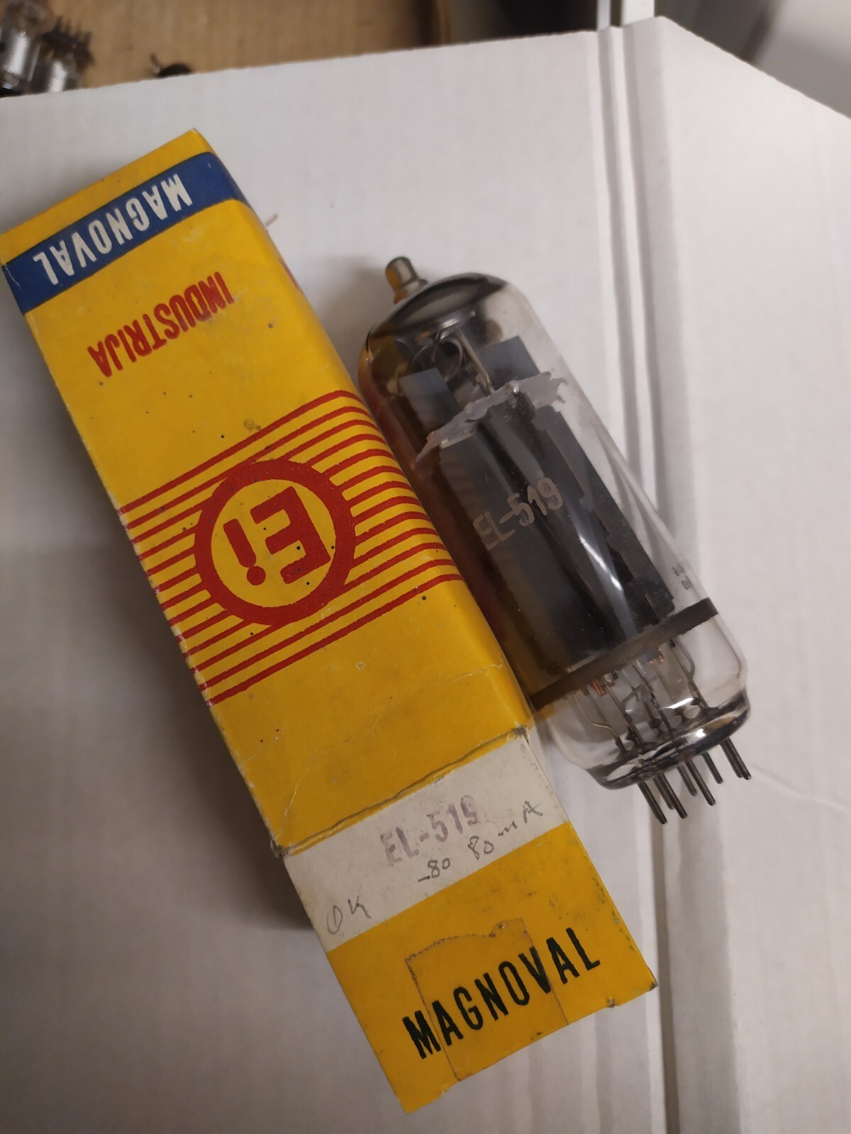 EL519 tube electronique testé MAGNOVAL 1 pcs TIR37 CavH3h3 | eBay