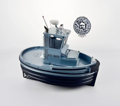 U.S. Navy Boomin Beaver Tug Boat 1:18 342mm RC Wooden Model Ship Kit | eBay