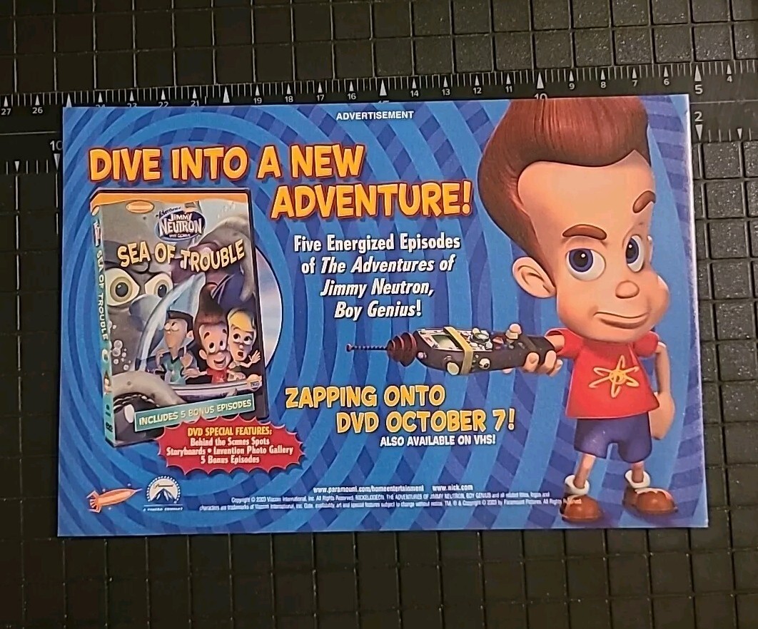 Jimmy Neutron Chrysler Commercial