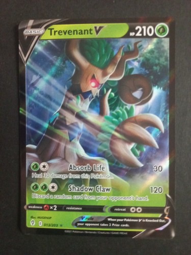 Pokemon Trevenant V 013/203 EB7 Evolution Céleste US NM | eBay