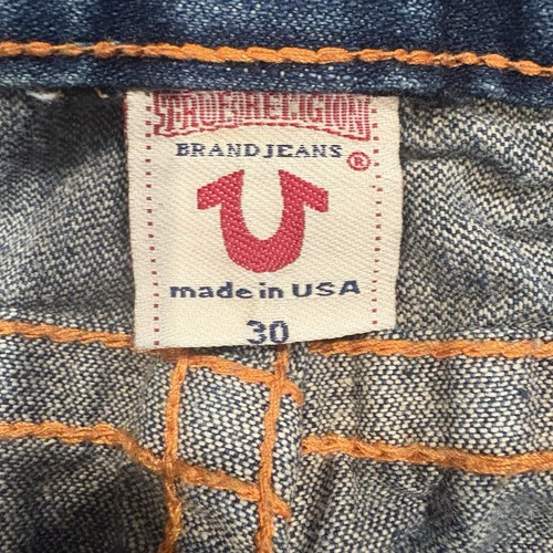 True Religion RN# 112790 CA# 30427 Straight Leg Jeans Size 30 | eBay