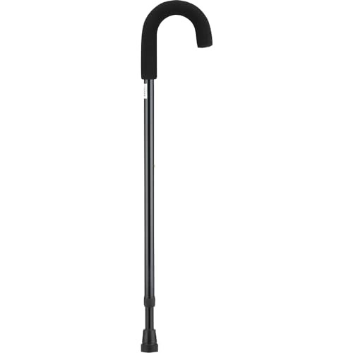 Walking Cane with Curved Handle Cane, Lightweight Adjustable 1 Pound ...