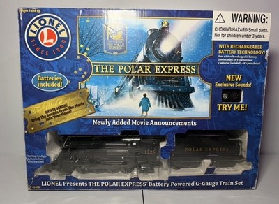 The Polar Express LIONEL TRAIN SET G GAUGE 7-11458 TOY TRAIN - See ...