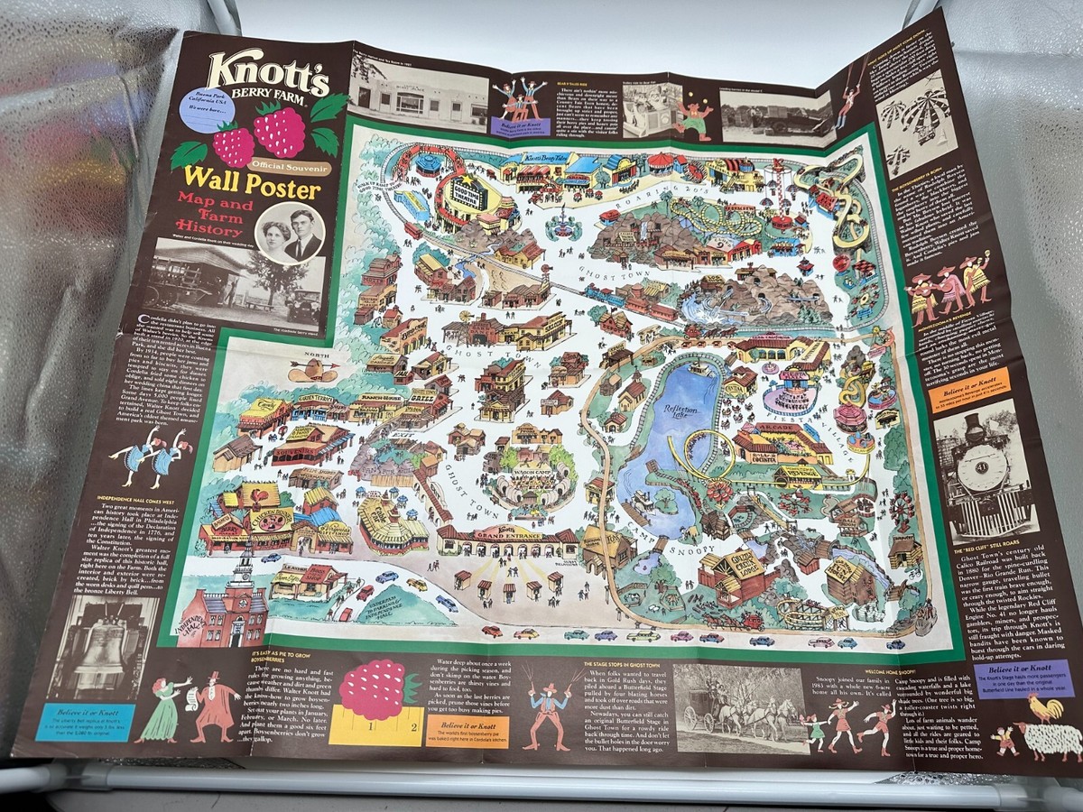 Knotts Berry Farm Map