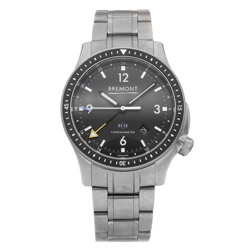 Bremont Boeing Model 1 Titanium Automatic Men's 43mm Watch BM1-GMT-T-R ...