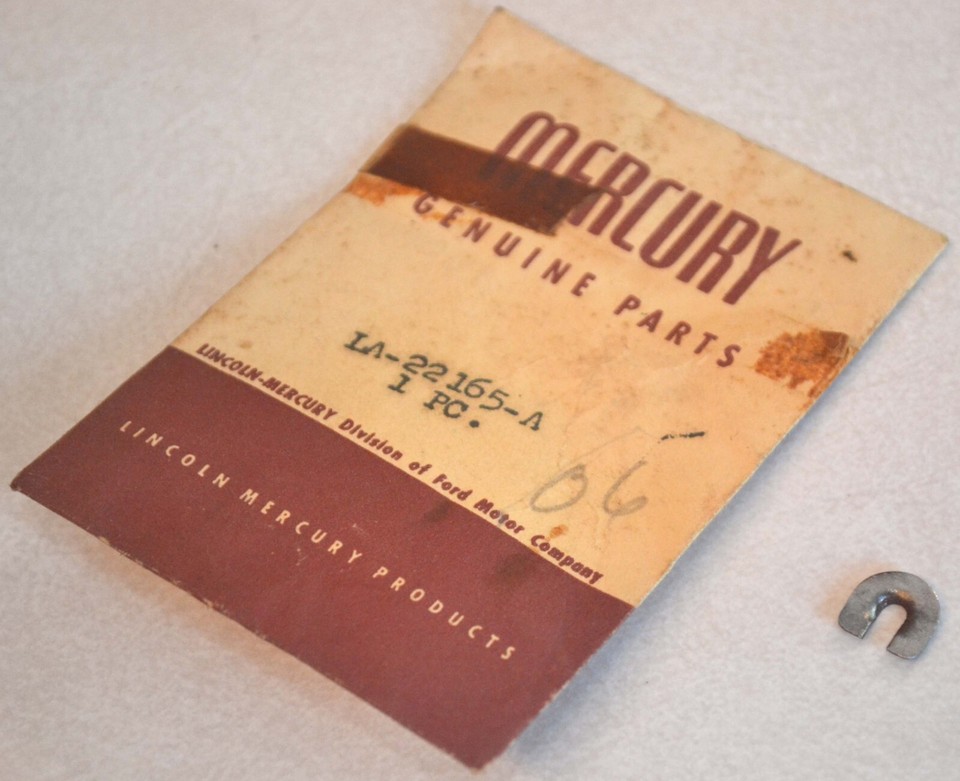 NOS 1953-1960 Lincoln Brake Master Cylinder Compensating Port Spring ...