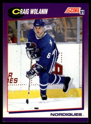 1991-92 Score American #74 Craig Wolanin Quebec Nordiques | eBay