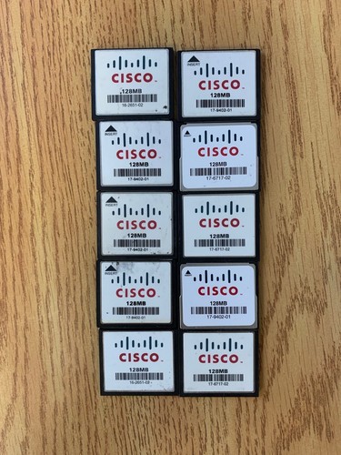 10 -- Cisco 128MB Compact Flash CF Memory Card | eBay