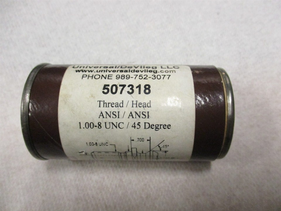 Universal/DeVlieg 507318 1-8 UNC Standard Retention Knob CAT50 Taper 45° Angle | eBay