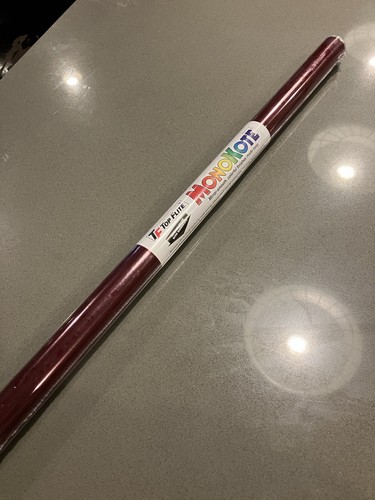 Unused Roll Monokote Transparent Red Covering Balsa R/c Model Airplane ...