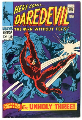 Daredevil # 95 VERY FINE April 1968 Unholy Three App. STAN LEE story | eBay