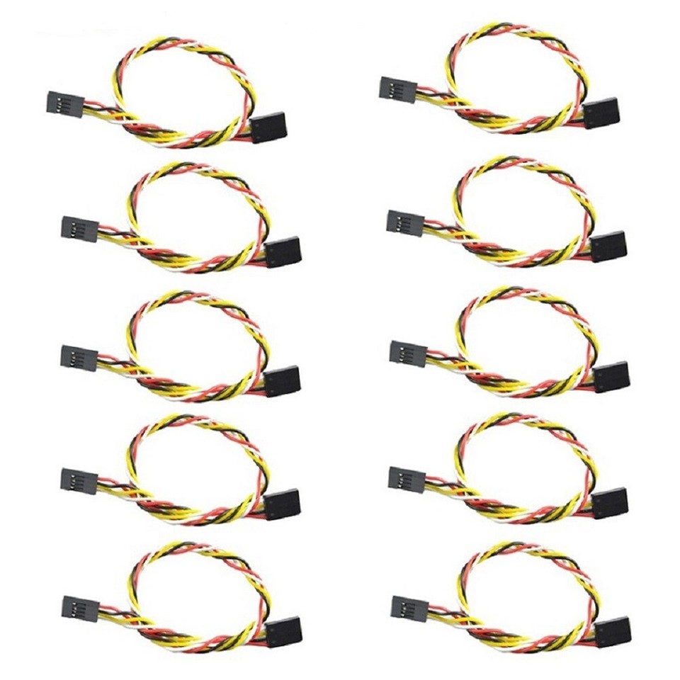 10Pcs 20cm 2/3/4/5/6/7pin Jumper Wire Female to Female Dupont Cable for ...