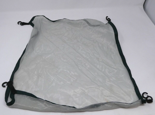 TENT GEAR LOFT Rectangular Replacement Green Grey Mesh 15" x 19" Light ...
