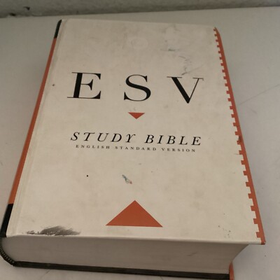 ESV Study Bible - Hardcover By ESV Bibles by Crossway - GOOD ...