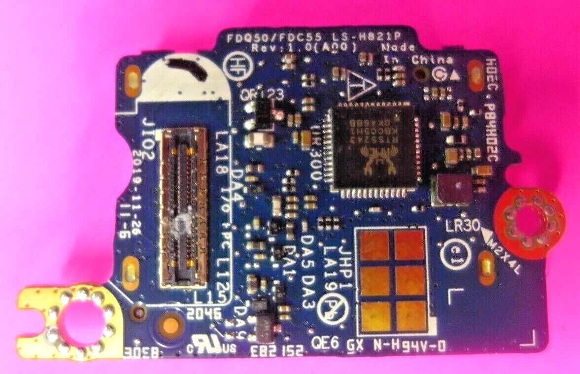 Genuine Dell XPS 15 9500 Precision 5550 Audio Board H2HGT | eBay