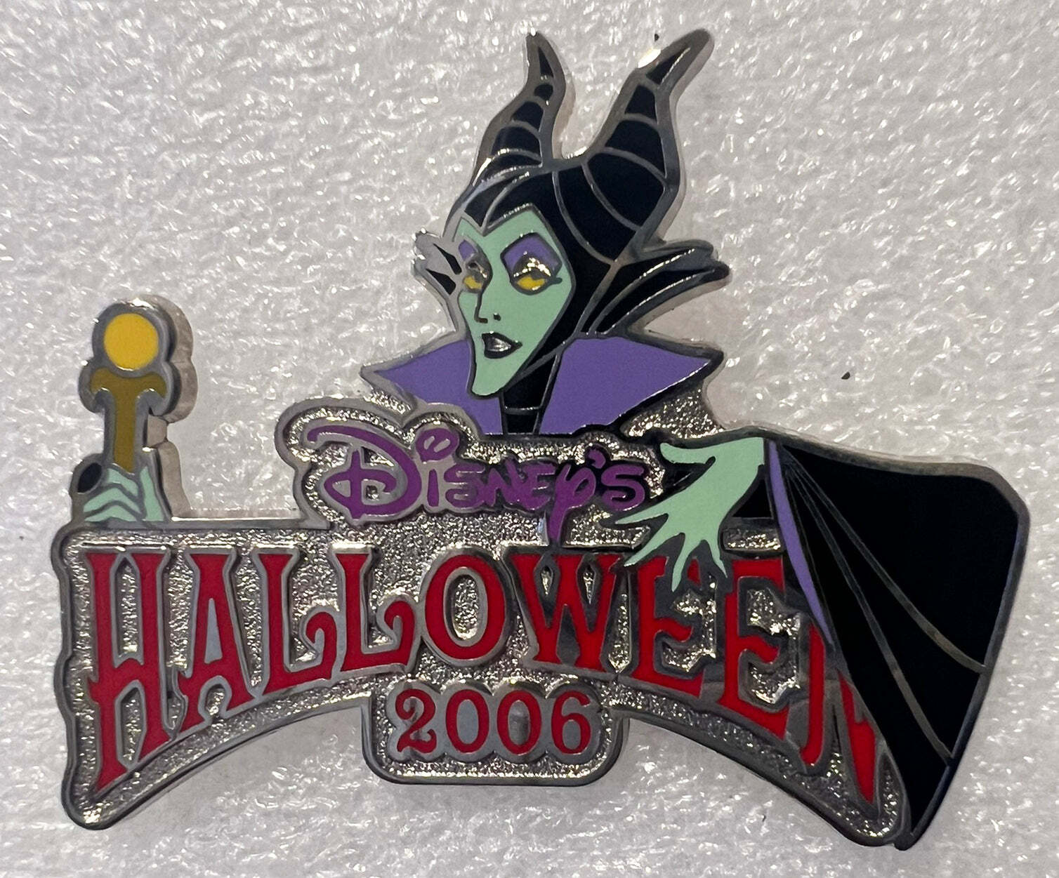 Maleficent Logo Halloween 2006 Pin Rally Japan Disney Pin S04 | eBay
