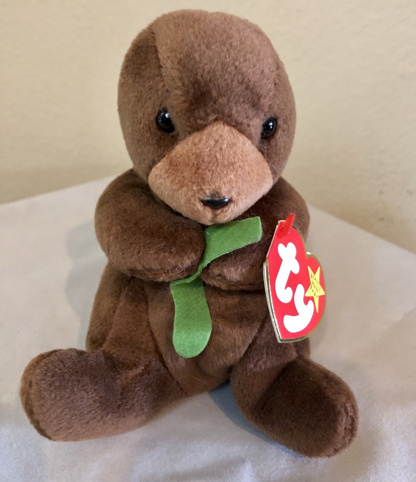 Seaweed the Otter Ty The Beanie Babies Collection March 19, 1996 Tush ...