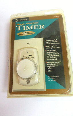 Intermatic Wall Switch Timer EJ351C 24 Hour Programmable Brand New ...