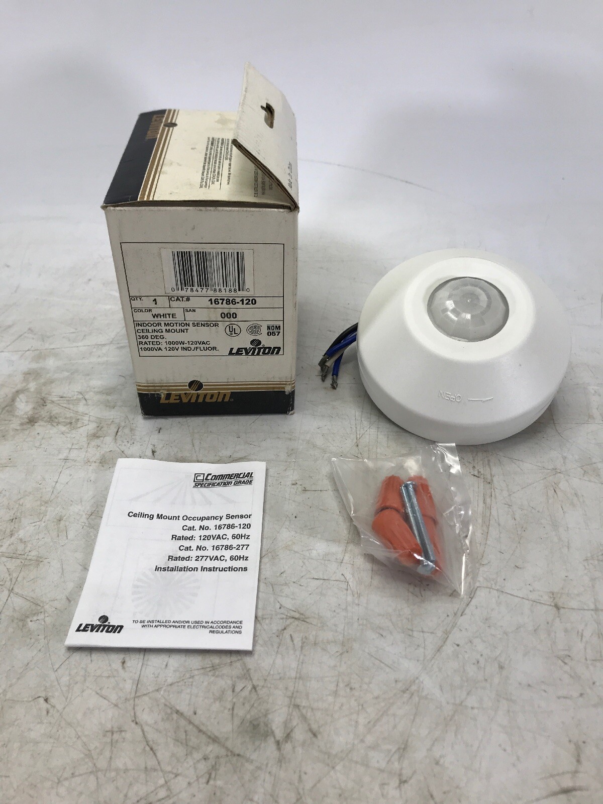Leviton Ceiling Mount Motion Light Sensor | Shelly Lighting