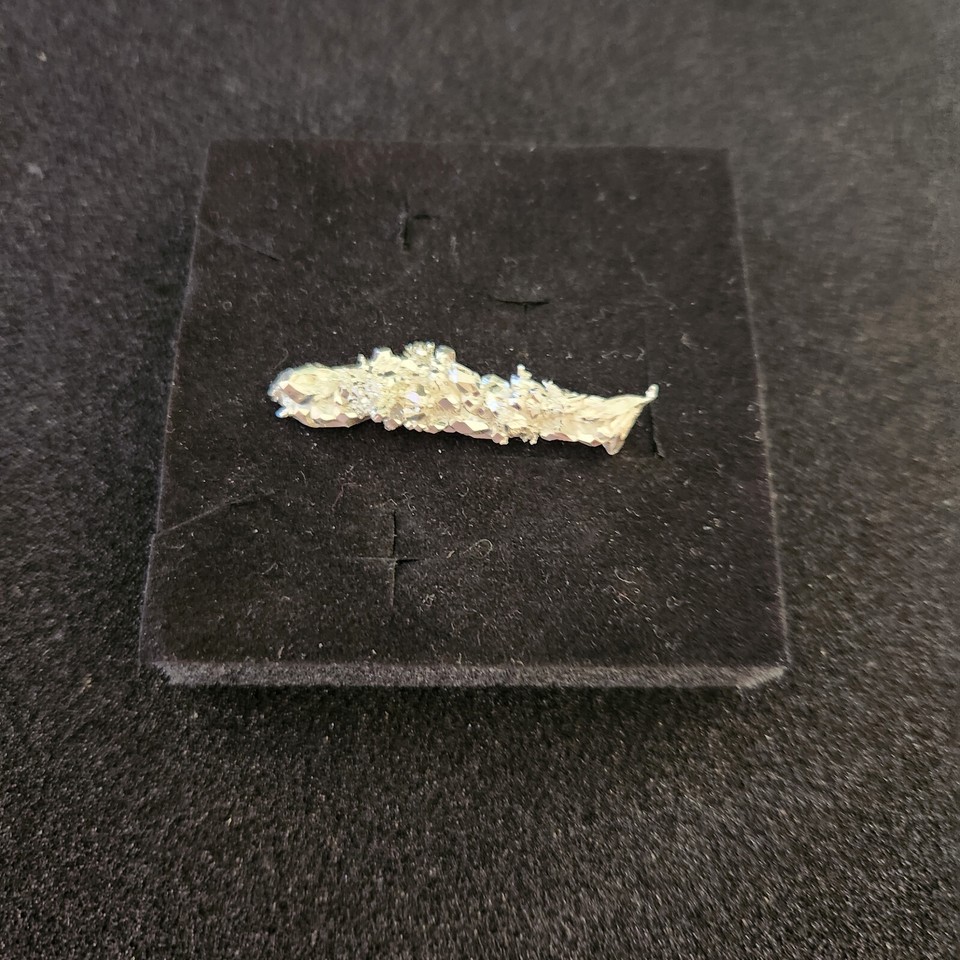 Large Premium .999 Fine CRYSTAL SILVER NUGGET - 5.5g Pure Ag Silver ...