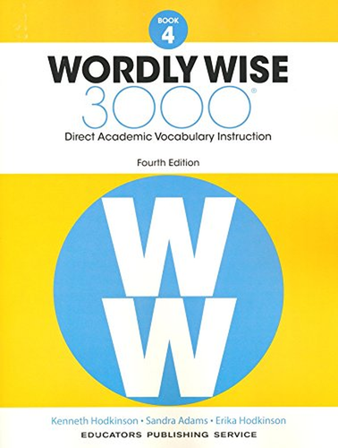 Wordly Wise 3000 Book 4 Student Book, 4Th Edition (ISBN: 9780838877043 ...