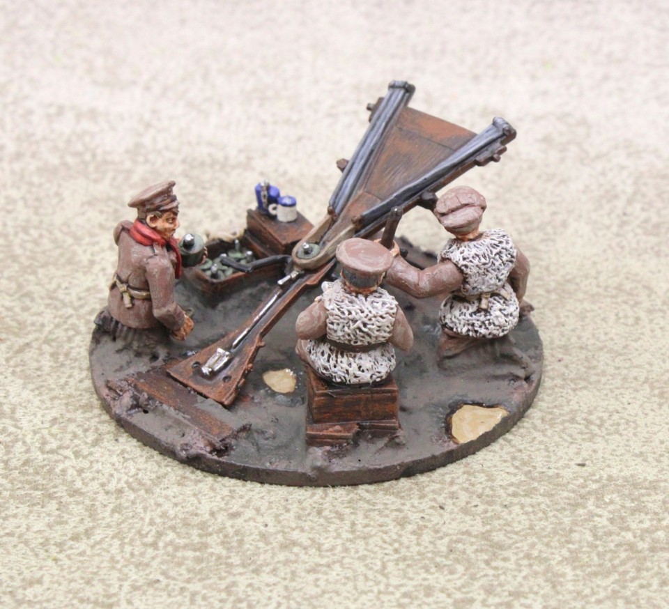 28mm WW1 metal BRITISH CATAPULT TEAM Well Painted 34317 | eBay