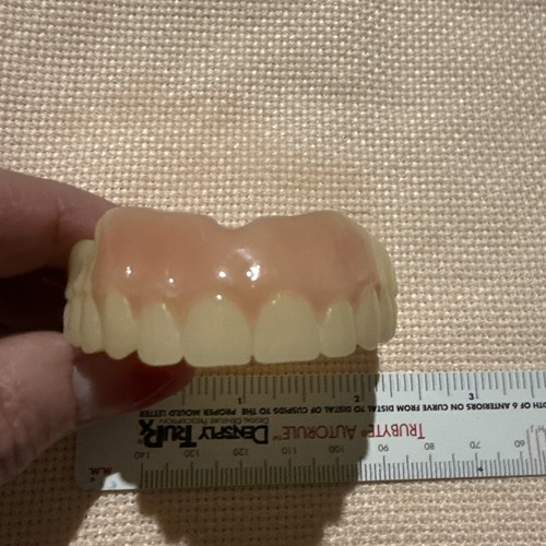 Digital Denture Setup Try In False Teeth Single Arch Upper | eBay