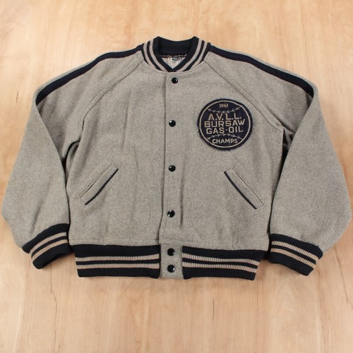 vtg 60s usa wool varsity jacket sz 18 little league baseball AVLL ...