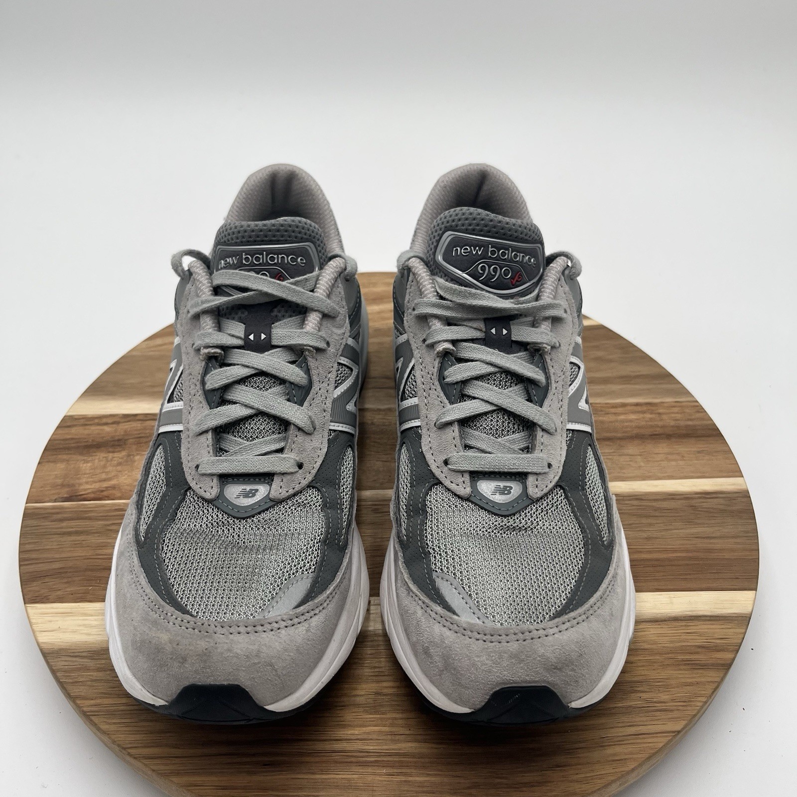 New Balance 990v6 Made In USA Castlerock Grey W990GL6 Womens Sneakers ...