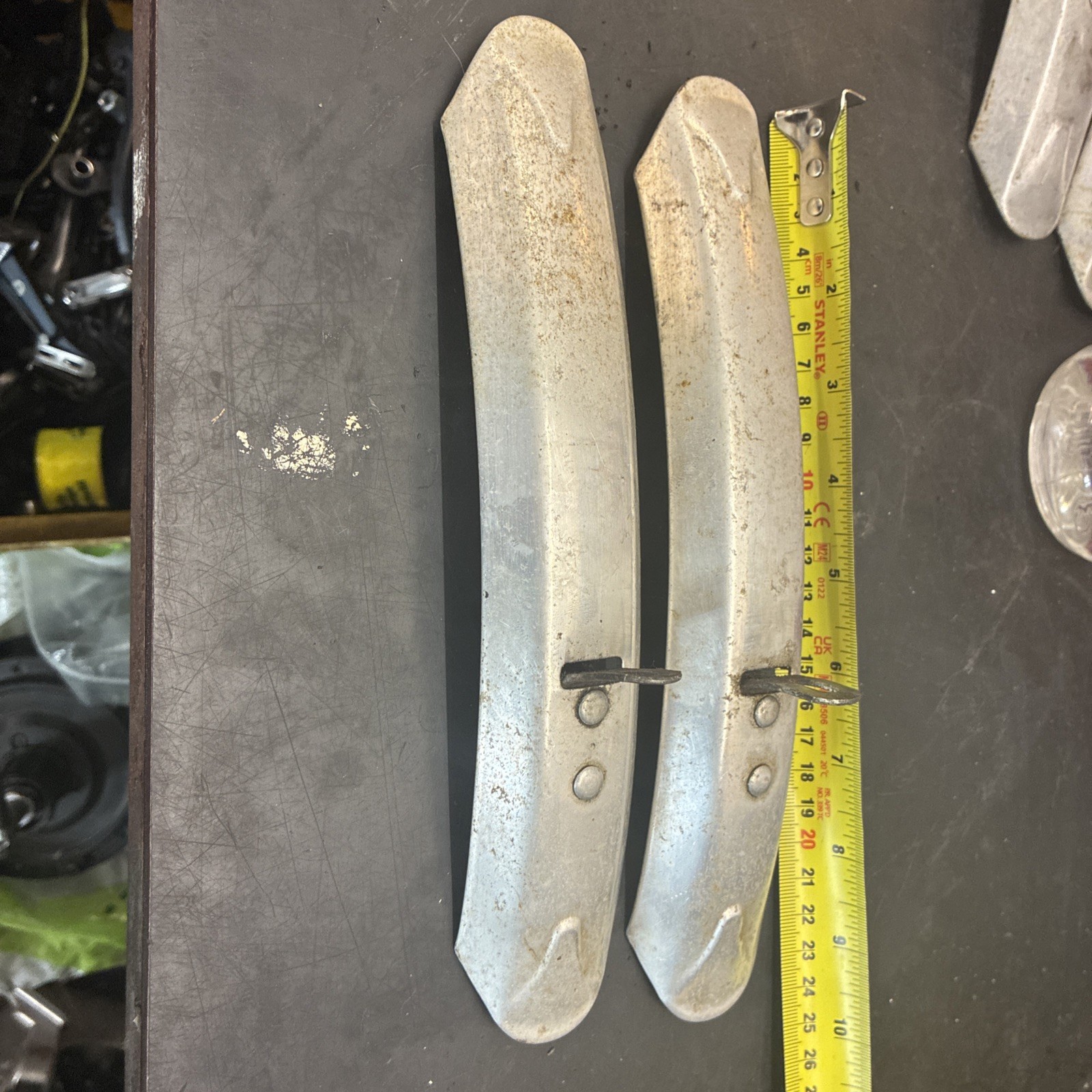 1 Pair Front Rear Short Mudguards 27in 700c Road bike | eBay UK