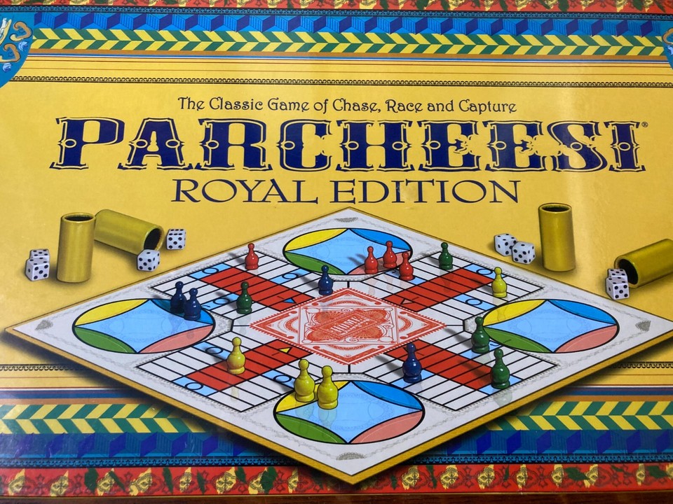 Parcheesi Brand New Sealed Classic Royal Edition Board Game Chase Race ...