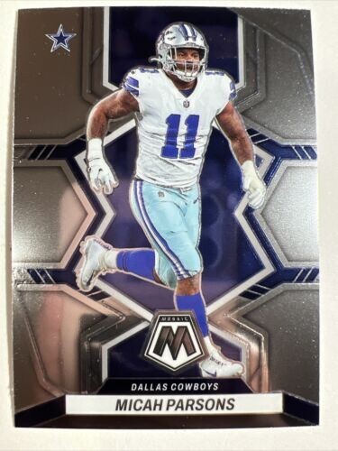 2022 MOSAIC MICAH PARSONS FOOTBALL CARD #55 | eBay