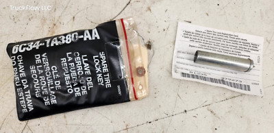 Ford Super Duty Spare Tire KEY ONLY NO LOCK Key Code Card 81335 6C34 ...