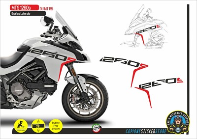 Adhesive Graphics for DUCATI MULTISTRADA 1260 S GT GRAND TOUR Series ...