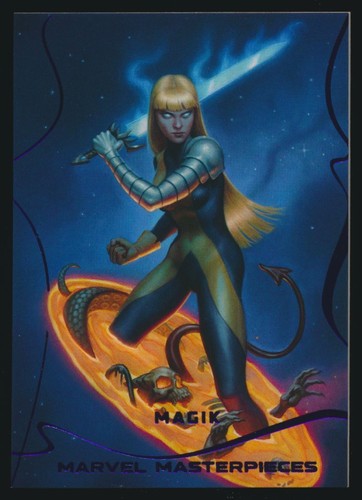 2022 Marvel Masterpieces Epic Purple Parallel #23 Magik 079/199 | eBay