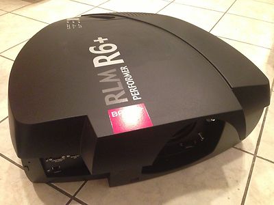 BARCO RLM R6+ PERFORMER 3-CHIP DLP PROJECTOR, 6000 LUMENS, 783 ORIGINAL ...