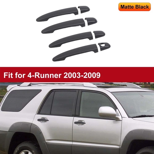 For 2003-2009 4Runner Matte Black Exterior Door Handle Accessories ...