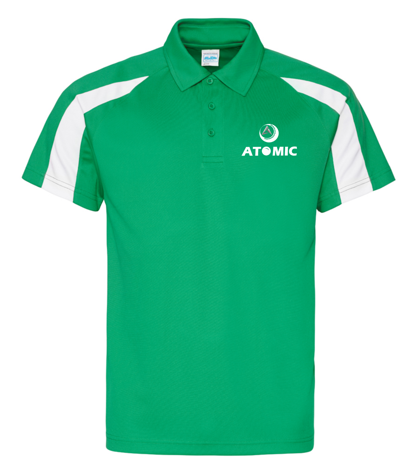 Personalised Atomic Bowls Premuim Coloured Performance Lawn Bowls Polo ...
