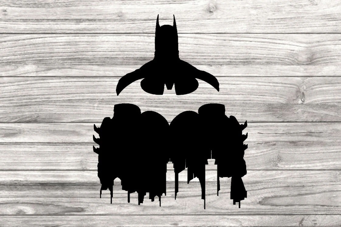 Gotham City Stencil
