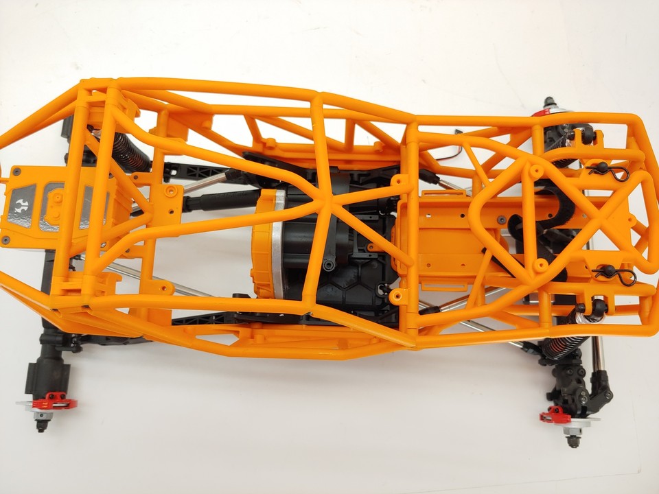 NEW: AXIAL RBX10 Ryft 4WD 1/10 Rock Bouncer Roller Slider w/ Orange ...