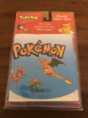 New In Damaged PamagingPokemon Border Stick-Ups Charizard | eBay