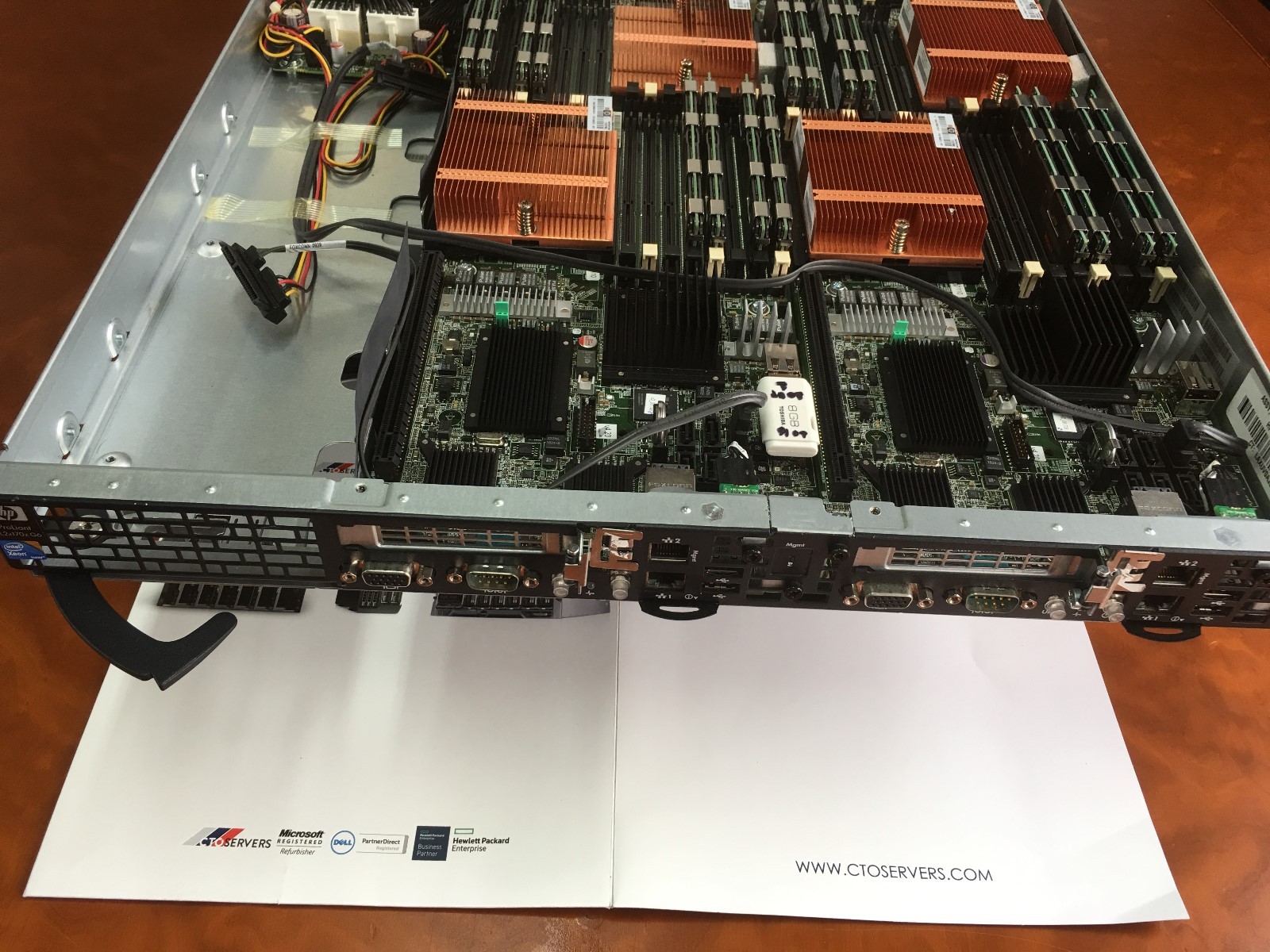 HP Multi-Node Server w/ 4x Nodes 8x Xeon E5620 32-Cores 64GB RAM USB ...