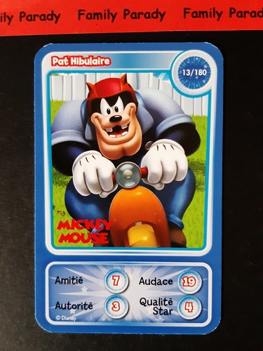 Pat Hibulaire 13/180 Carte Disney/Pixar Mickey Mouse Auchan 2010 ...