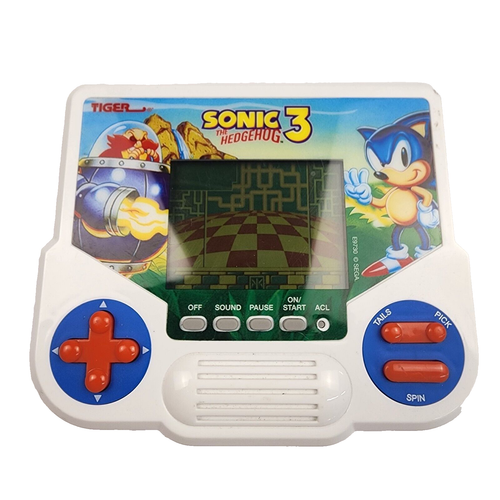 Sonic The Hedgehog 3 LCD Tiger Electronics Handheld Video Game Retro ...