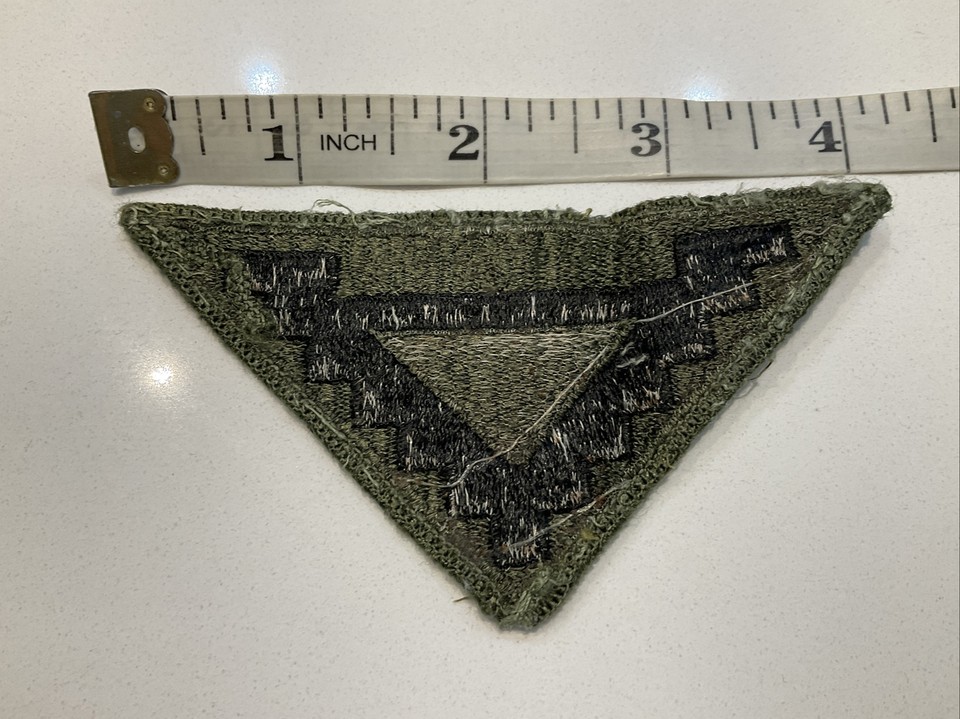 Vietnam Era U.S. 7th ARMY MERROWED EDGES SUBDUED PATCH | eBay