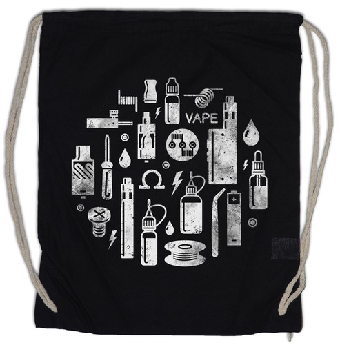 VAPE II Drawstring Bag Vaporizer Vapo Love E-Shisha Shisha Smoking ...
